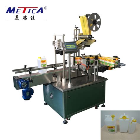 Automatic Labeling Machine For Top Cap And Sides Labelinglabeling Machine