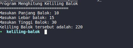 Menghitung Luas Keliling Dan Volume Balok Menggunakan Java Pesona Informatika