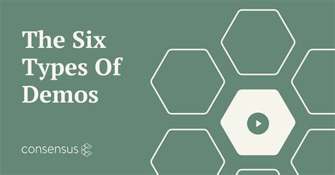 The Six Types Of Demos