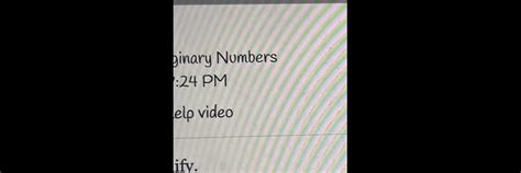 Answered Ginary Numbers 24 Pm Elp Video Ify Kunduz