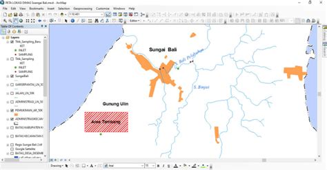 Create Gis Map Spatial Analysis Digitize Scanned Image Cartography