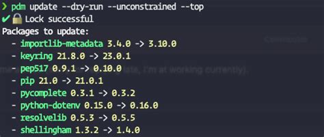 Pdm Outdated Check ChunkedEncodingError Issue Pdm Project Pdm GitHub