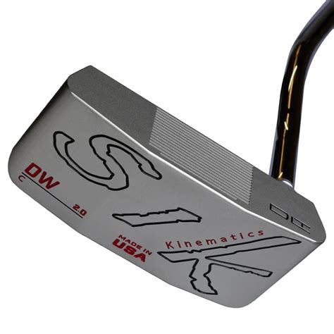 Sik Golf Dw 20 C Series Satin Putter Double Bend