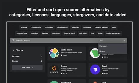 opensourcealternative to open source alternatives to proprietary