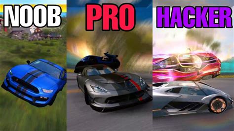 NOOB Vs PRO Vs HACKER ASPHALT NITRO 2 YouTube
