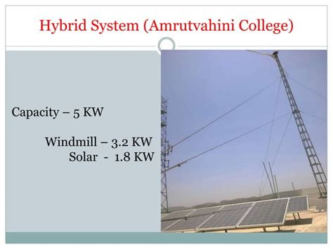 Solar Wind Hybrid Systemrenewable Sources Pptx