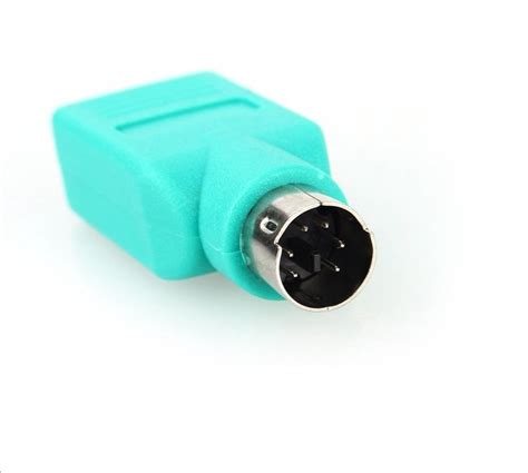 USB Female To PS2 PS 2 Male Converter Adapter For USB Computers Tech Parts Accessories