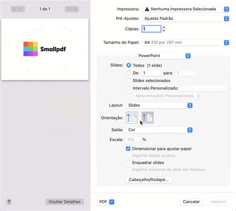 Como Salvar PowerPoint Como PDF Notas Smallpdf