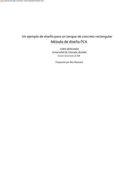 A Design Example For A Rectangular Concr Enes Pdf Hormigón Ingeniería Mecánica