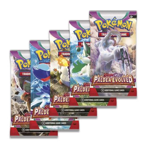 Pokémon Balíček Scarlet And Violet Paldea Evolved Booster Pokécenter