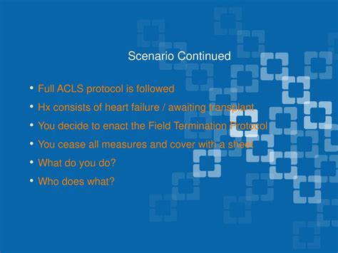 Field Termination By Emergency Medical Services Ppt Download