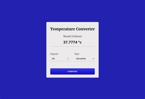 Github Frankiefab100temperature Converter App A Simple Temperature Converter Web Application
