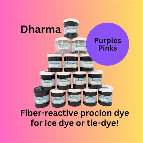 Dye Powder For Ice Dyeing Or Liquid Tie Dyeing Sample Packs Diy Kit