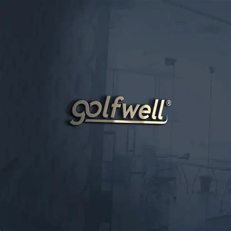 골프웨어 로고 디자인 의뢰 엔터코리아golfwell 디자인 의뢰는 라우드소싱