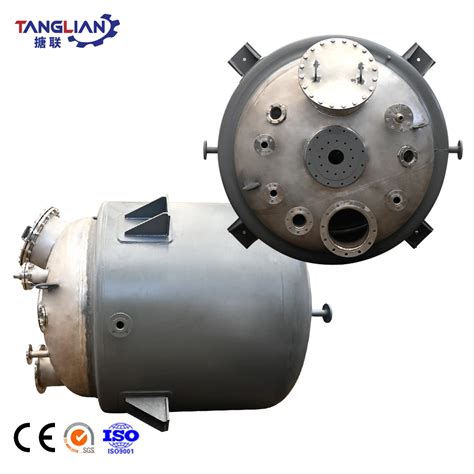 Continuous Stirred Chemical Reactor Stainless Steel Chemical Reactor