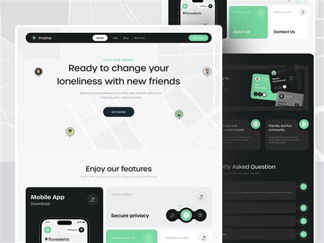 Tracking Landing Page Ui Design Behance