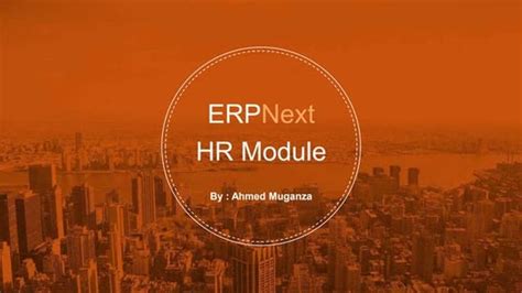 ERPNext | PPT