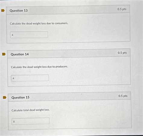 solved calculate producer surplus question 5 0 5pts suppose