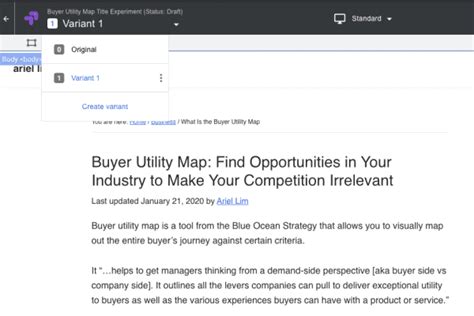 How To Use Google Optimize Setup Install Test Analyze And Implement Ariel Lim Consulting