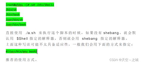 shell脚本语言定义及编写规范 csdn博客