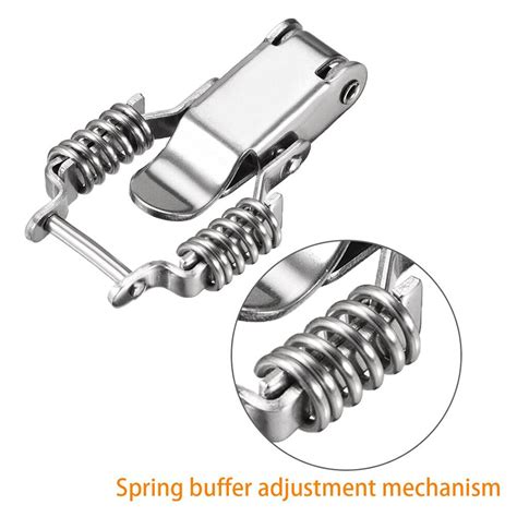 24pcs Draw Latch Clamp Double Compression Spring Grandado 24pcs Draw Latch Clamp Double Compression Spring Grandado