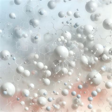 Abstract Representation Of Molecular Structure Stock Illustration Illustration Of Design