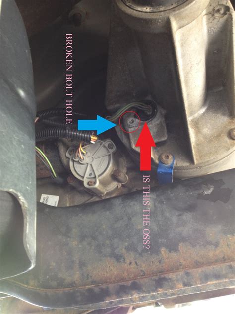 Output Speed Sensor Ford Truck Enthusiasts Forums