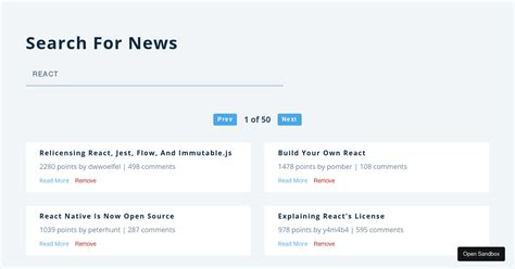 hackernews codesandbox