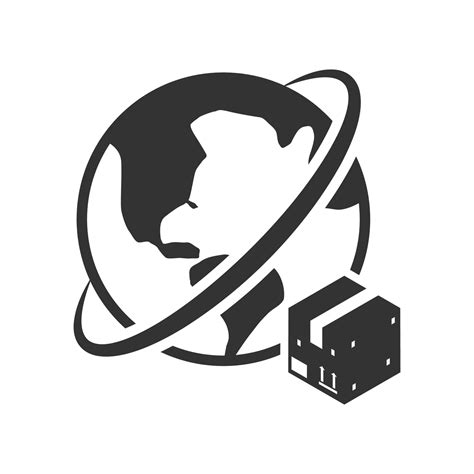 Vector Illustration Of Export And Import Icon In Dark Color And White Background Vector