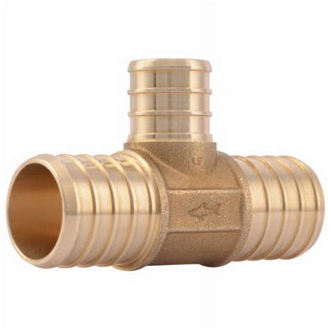 Sharkbite Reducing Tee 1 Inch X 1 Inch X 34 Inch Barb X Barb X Barb Each