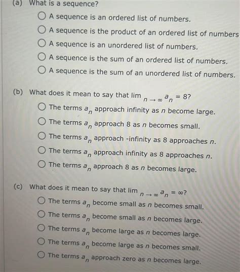[answered] a what is a sequence a sequence is an ordered list of kunduz
