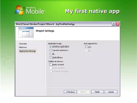 An Introduction To Windows Mobile Development PPT