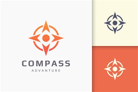 Pointer Or Compass Logo Template Graphic By Murnifine · Creative Fabrica