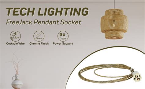 Tech Lighting Replacement Low Voltage Pendant Socket Threaded Explain