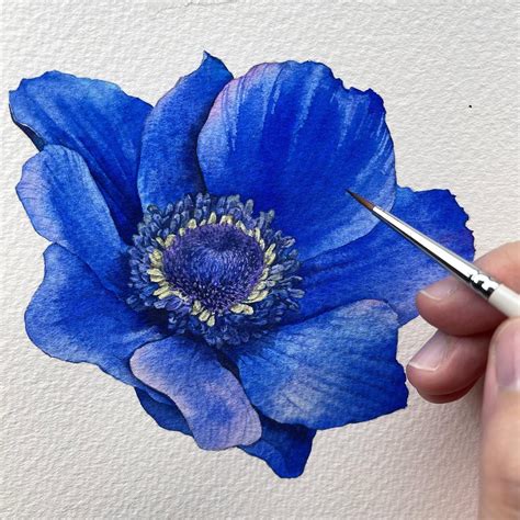 별나라 Starlandart협찬화방넷 미션골드 수채화 물감과 산더스 워터포드 황목을 사용해 그려 보았습니다 미션골드 물감은 역시나 채도가 높아 꽃그림에 제격이네요