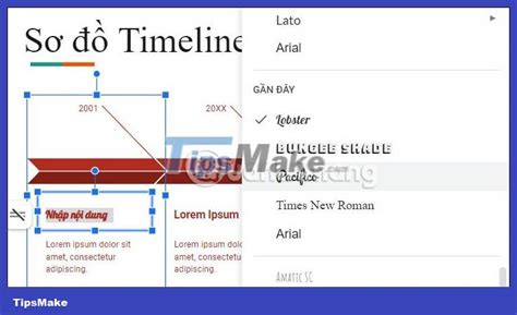 Instructions For Drawing Timeline Diagrams On Google Slides