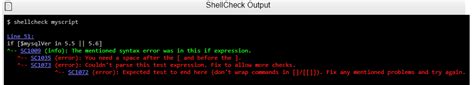The Elements Of A Bash Script