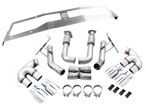 Awe Tuning 2020 Chevrolet Corvette C8 Track Edition Exhaust Quad