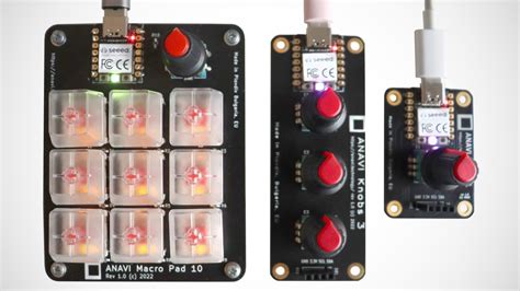 Anavi Macro Pad 10 And Knobs Coming Soon Anavi Technology