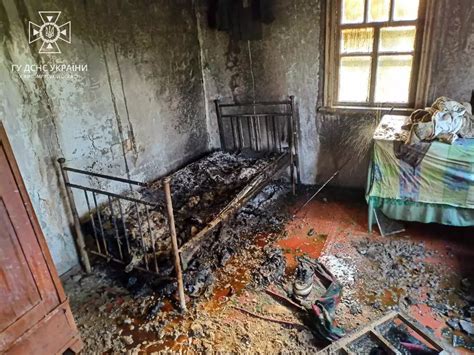 На Житомирщині внаслідок пожежі трагічно загинув 54 річний чоловік ДСНС ФОТО Магнолія ТВ