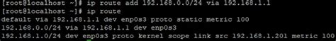 Configuring Routing On Linux RHEL CentOS Windows OS Hub