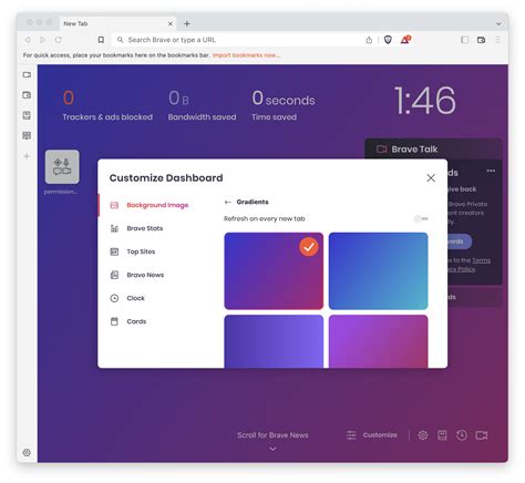 Gradient Backgrounds Are Not Shown · Issue 25271 · Bravebrave Browser · Github
