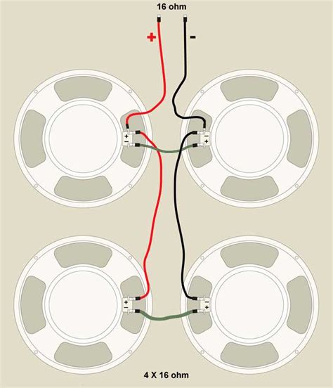 Connecting 4 4 ohm speakers: The Ultimate Wiring Guide - WireMystique