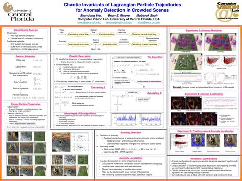 PPT Chaotic Invariants Of Lagrangian Particle Trajectories For Anomaly Detection In Crowded
