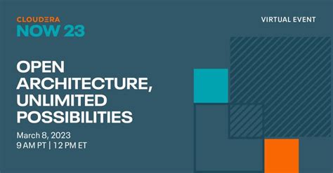 Tim Mcnamee On Linkedin Cloudera Now Virtual Event Cloudera