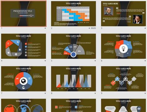 Abstract Technology Powerpoint 62245