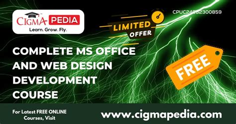 Complete Ms Office And Web Design Development Course Free Udemy Course