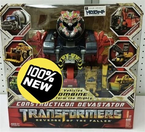 Takara Tomy Transformers Rotf Super Conversion Constructicon Devastator Combiner £399 00