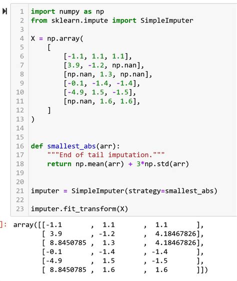 The Simpleimputer From Scikit Learn Implements 👉 Mean Median Mode