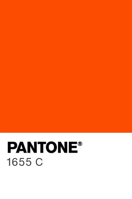 Pantone 1655 C Pantone色号库pantone潘通中国官网